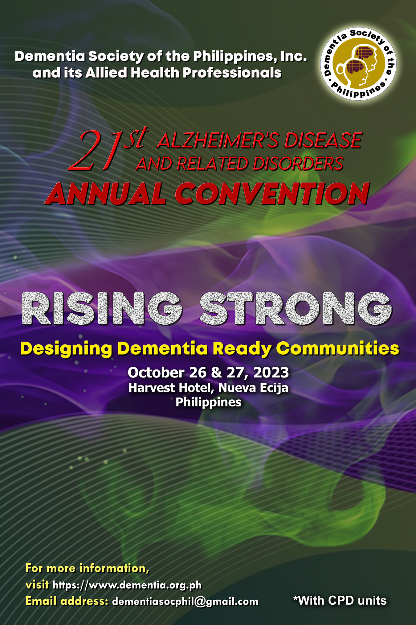 DSPs 21st Alzheimer’s Disease and Related Disorders Annual Convention ...